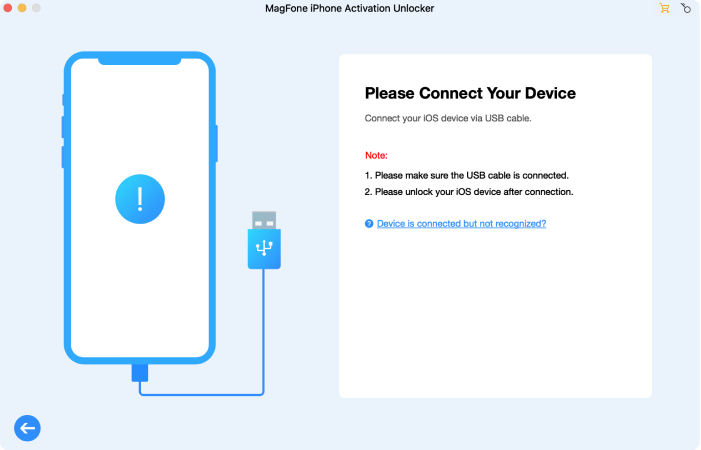 User Guide of MagFone Activation Unlocker - Remove iCloud Activation ...
