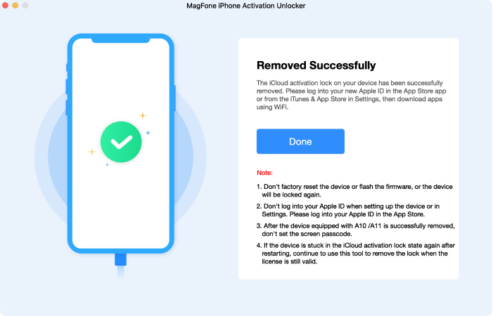 User Guide of MagFone Activation Unlocker - Remove iCloud activation ...