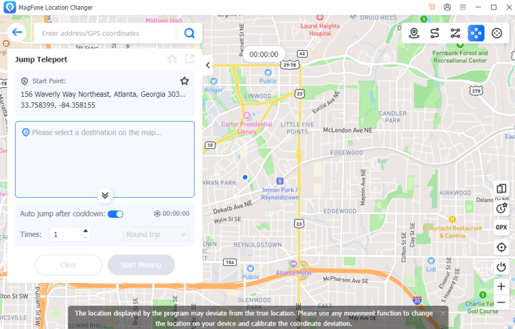 User Guide of MagFone Location Changer - Change location on iPhone and Android device